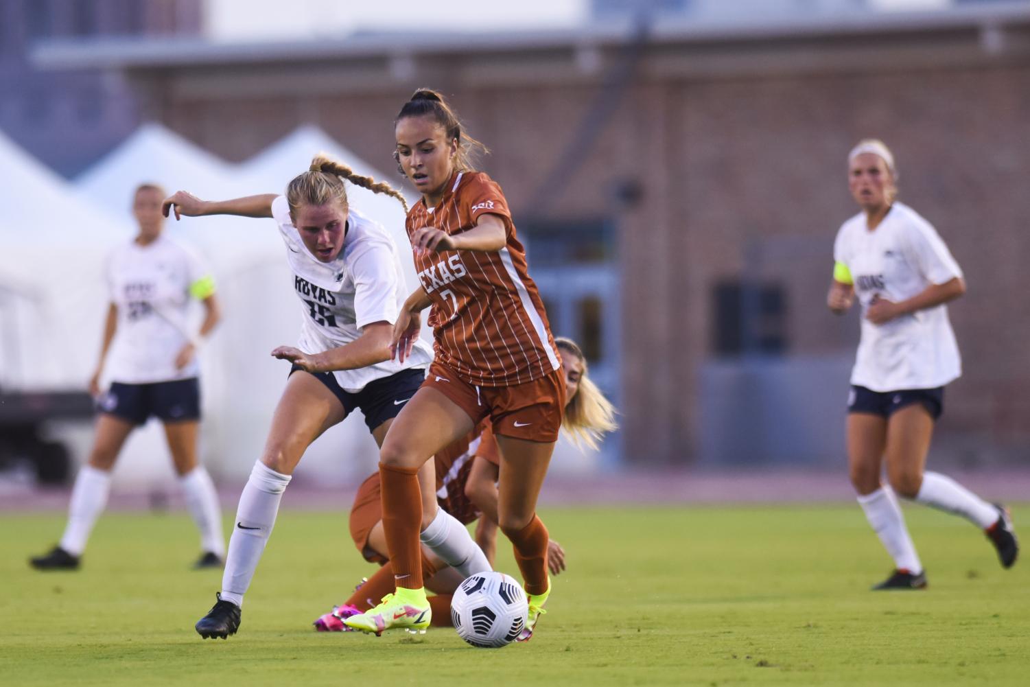 Texas soccer in search of first win after 2-0 home opener loss to ...