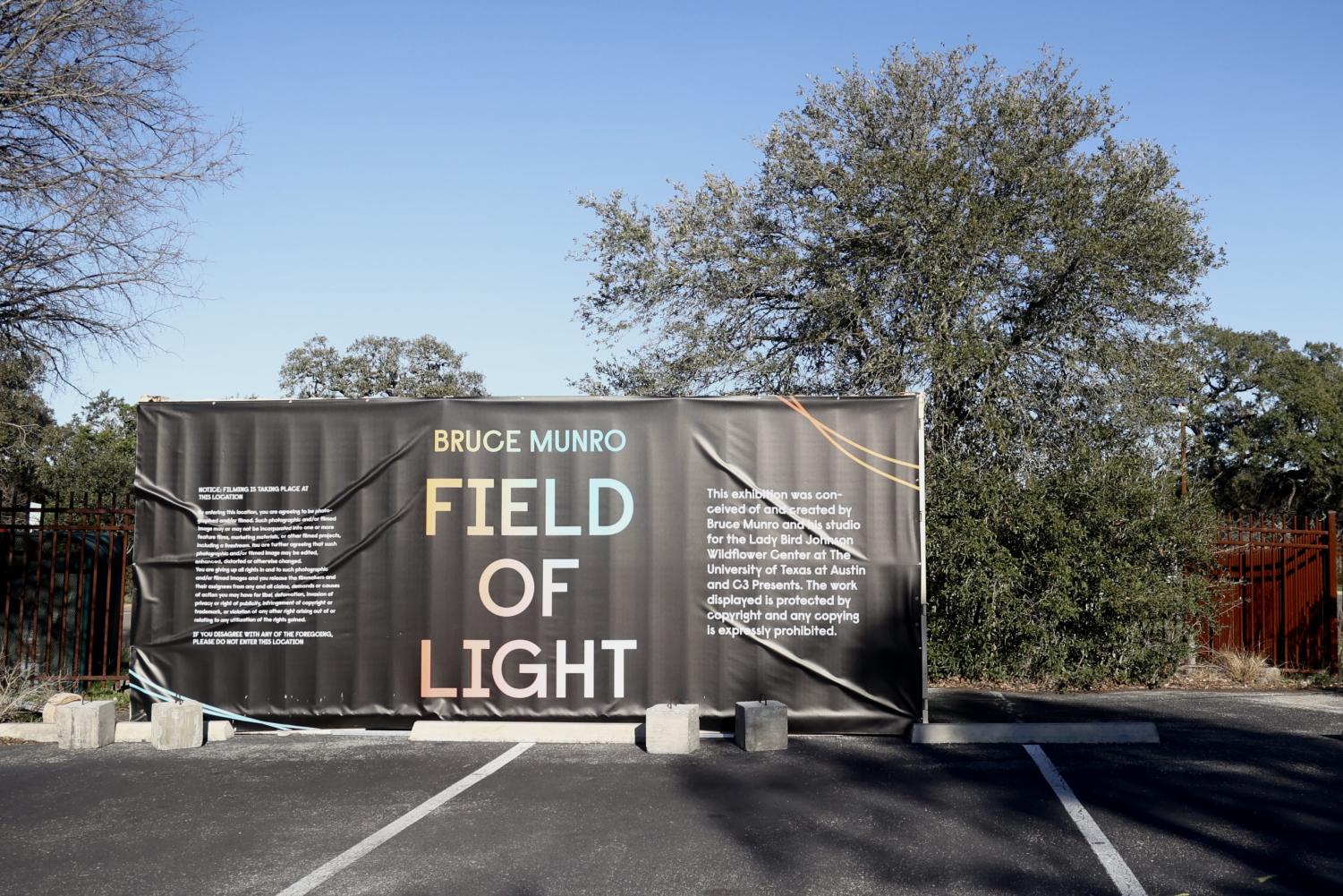 Art installation glows throughout Lady Bird Johnson Wildflower Center ...