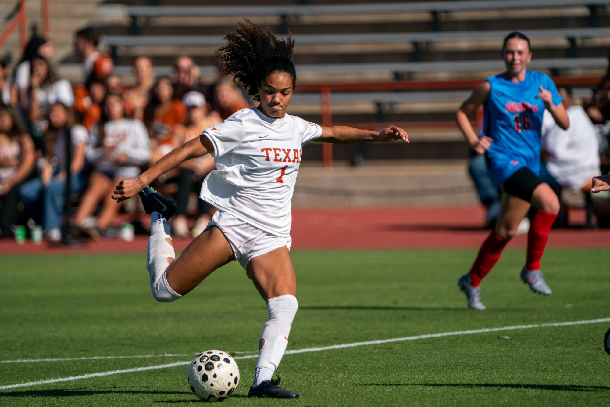 Freshman Ava McDonald shines in Texas soccer’s senior day win – The ...